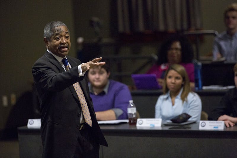 McDavis at senate - The Post