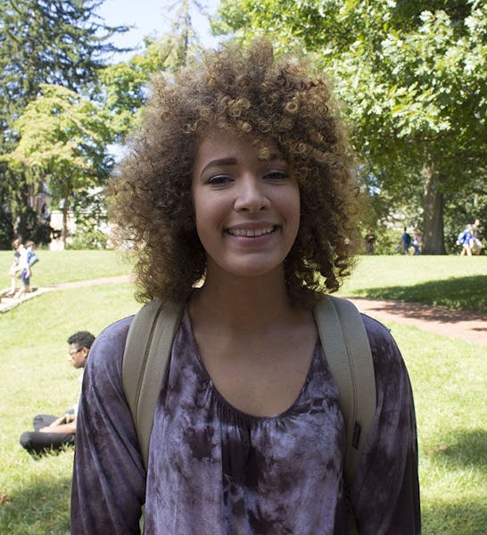 Michaela Collins, a freshman studying marine biology - The Post