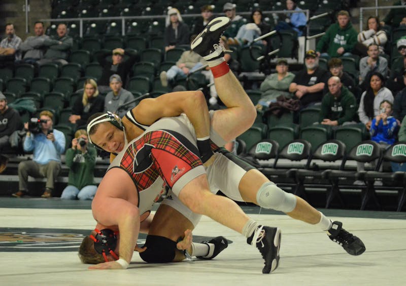 Wrestling: Ohio dominates Morgan State, winning 44-2 - The Post