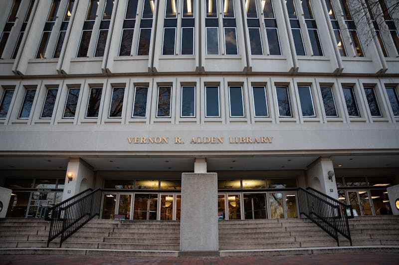 No current plans to add gender-inclusive bathrooms in Alden Library ...