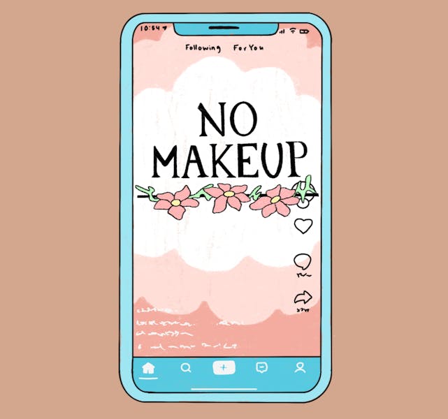 Bride’s choice not to wear makeup sparks social media backlash - The Post