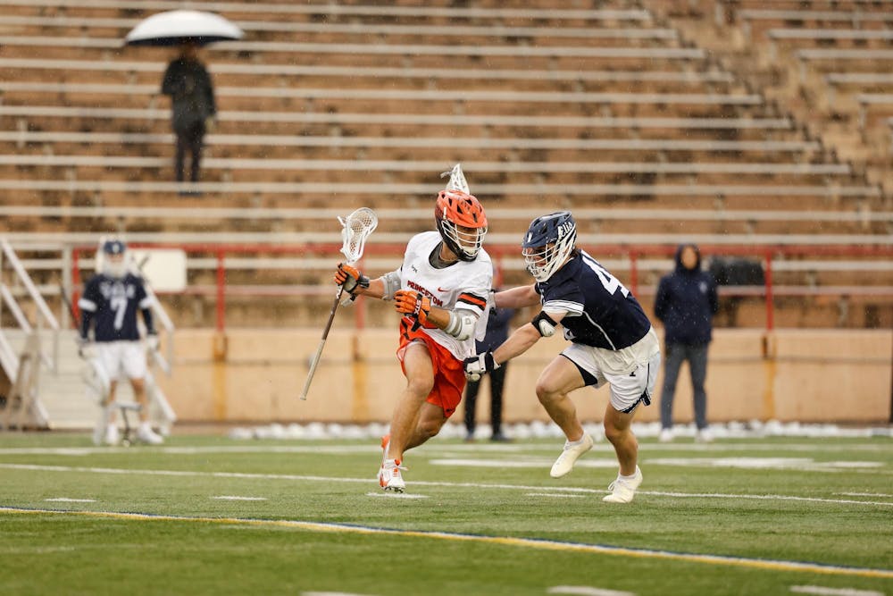 No. 2 men’s lacrosse overcomes early deficit to beat No. 9 Yale 12–10 ...