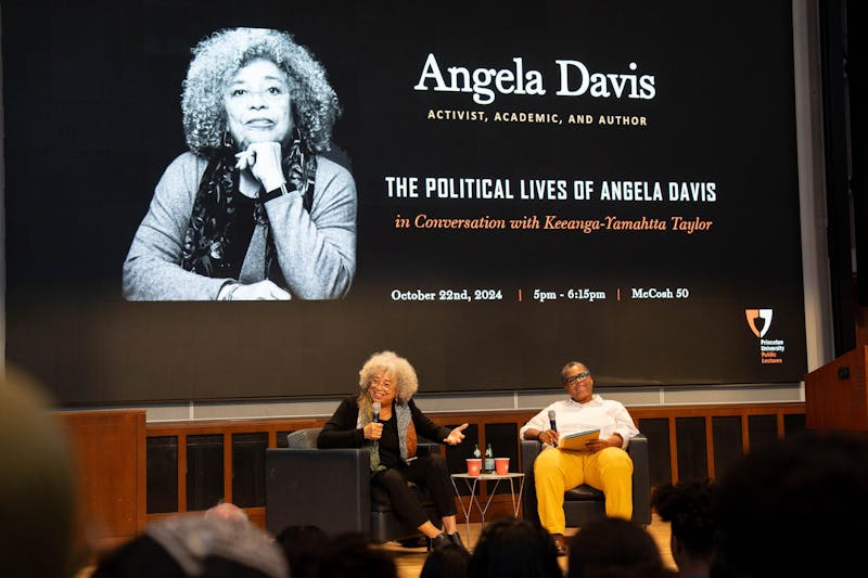Angela Davis fills McCosh 50, discusses Palestine, elections, and the ...