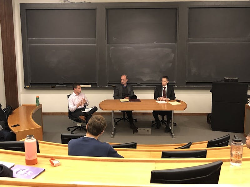 Professor Aaron Friedberg and and visiting fellow Michael Mazza discuss ...