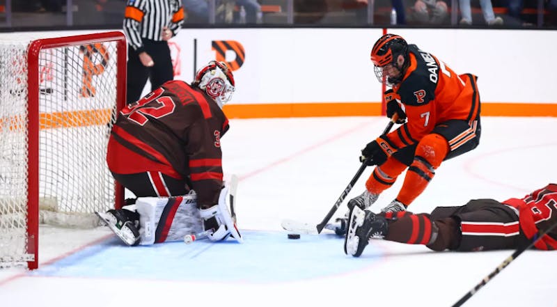 Kai Daniells ties Princeton Hockey record with five goals in 7–4 win over St. Lawrence - The ...