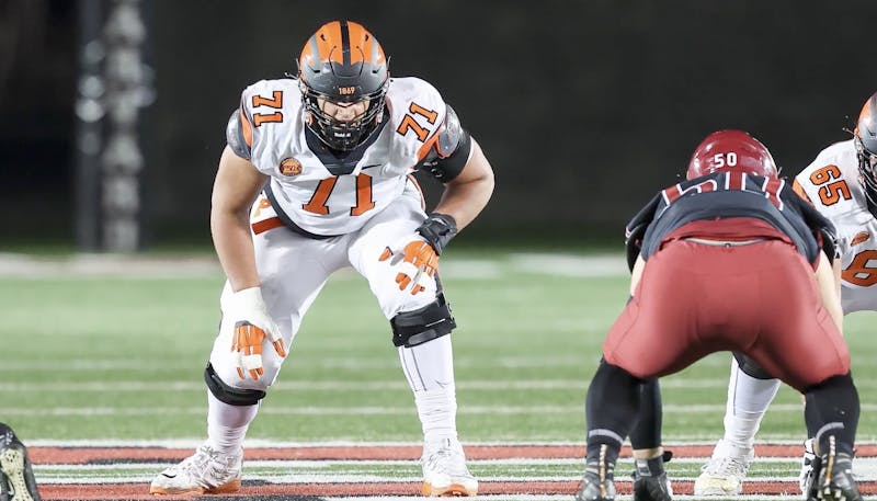 Former Tiger offensive tackle Jalen Travis ’24 announces for NFL Draft ...