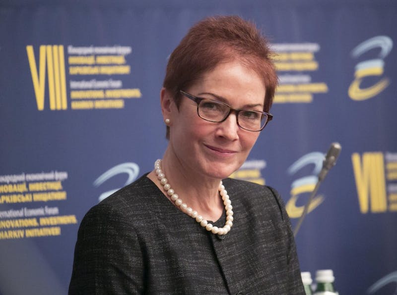 Yovanovitch ’80, fixture of the impeachment trial, retires from the ...