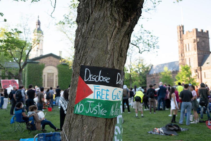 Day nine of ‘Gaza Solidarity Encampment’ at Princeton - The Princetonian