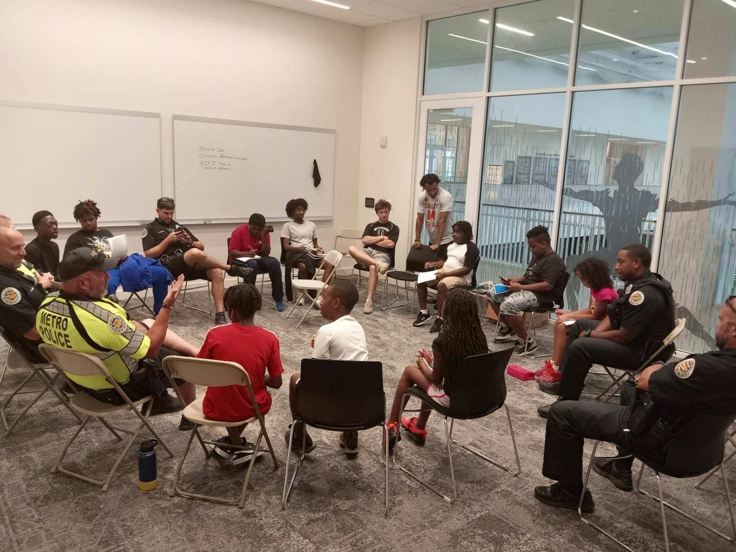 Nasir Cook ’25 works to bridge divide between law enforcement and youth ...