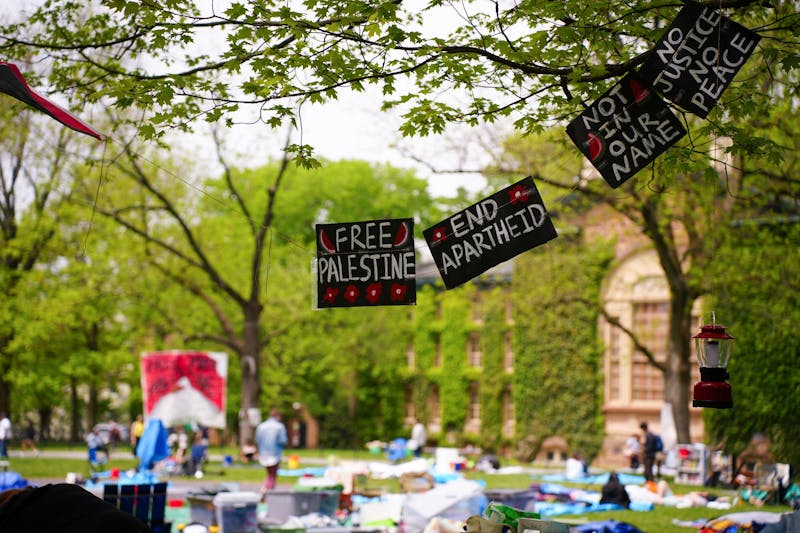 Day seven of ‘Gaza Solidarity Encampment’ at Princeton - The Princetonian