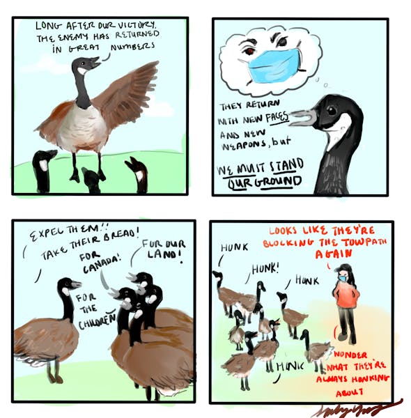 (Goose) Down with the Humans - The Princetonian