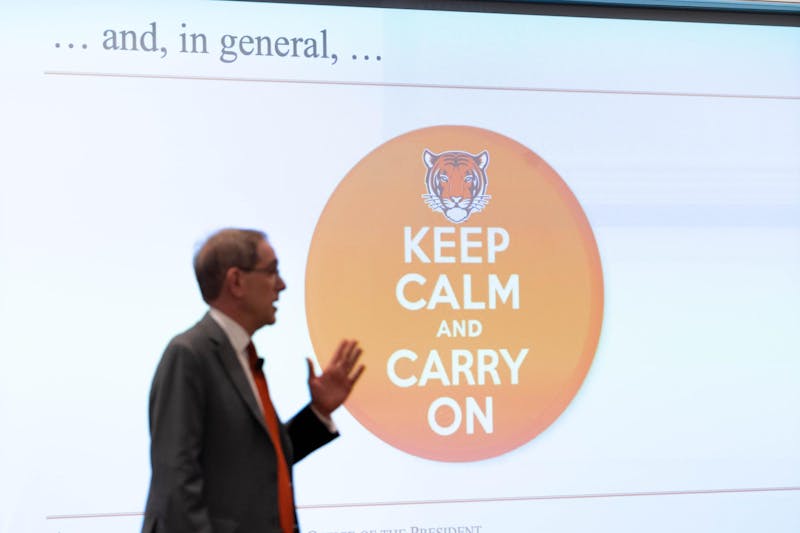 ‘Keep Calm and Carry On’: Eisgruber responds to Trump executive actions ...