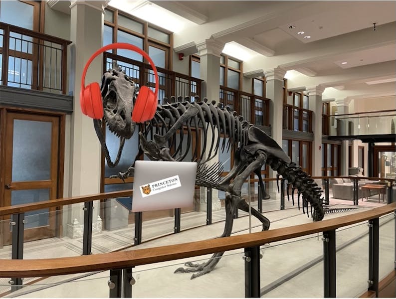 Guyot Hall dinosaur to switch major to COS - The Princetonian