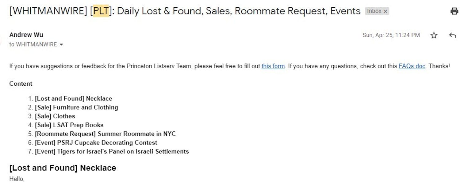 [PLT] Part 2: What we learned from spamming your inbox - The Princetonian