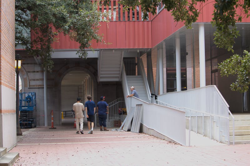 New architecture building nears completion - The Rice Thresher