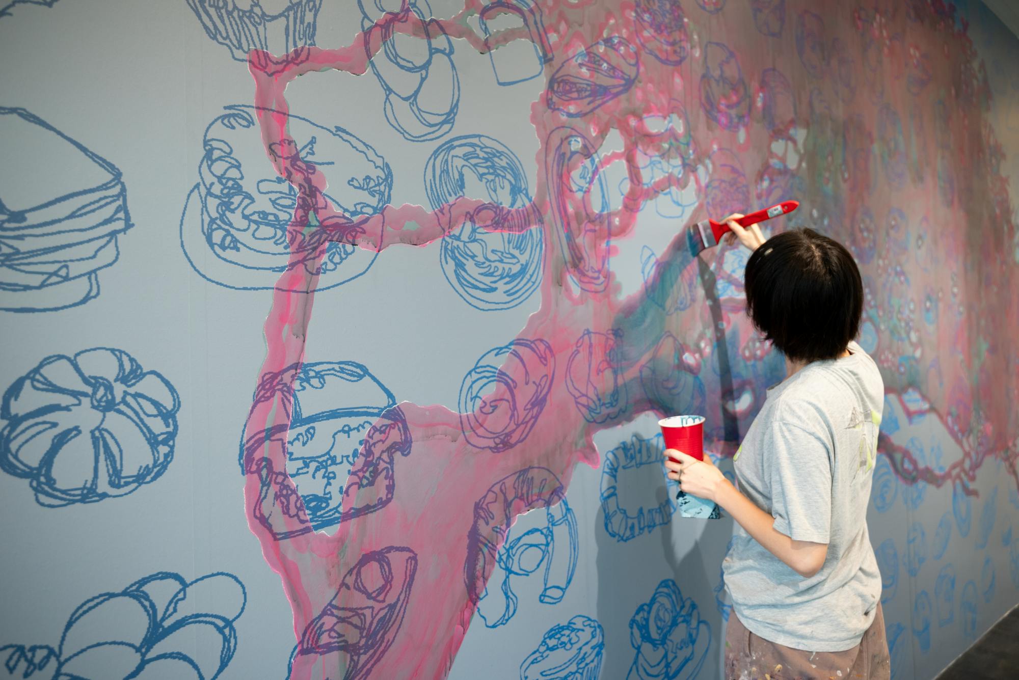 Brochstein piece mixes pastries with surreal imagination - The Rice ...
