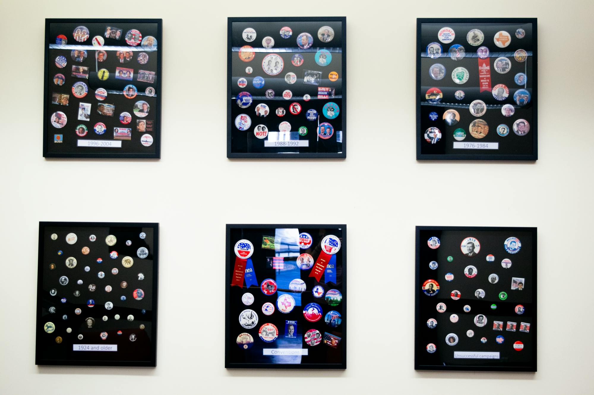 Historic button collection on display at Baker Institute - The Rice ...