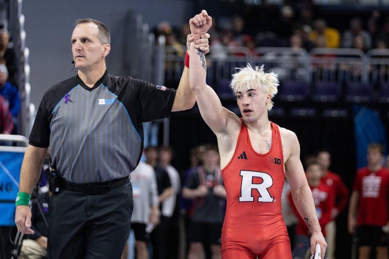 Rutgers wrestling: Dean Peterson, Dylan Shawver advance to semifinals of Big Ten Championships ...