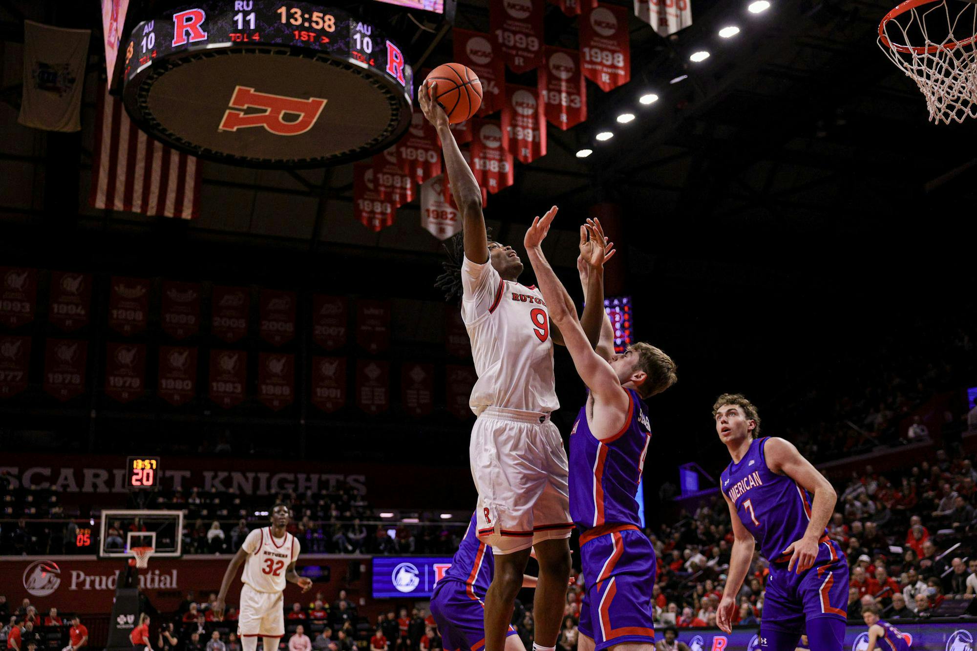 Rutgers men's basketball fends off American for 4th straight win - The ...
