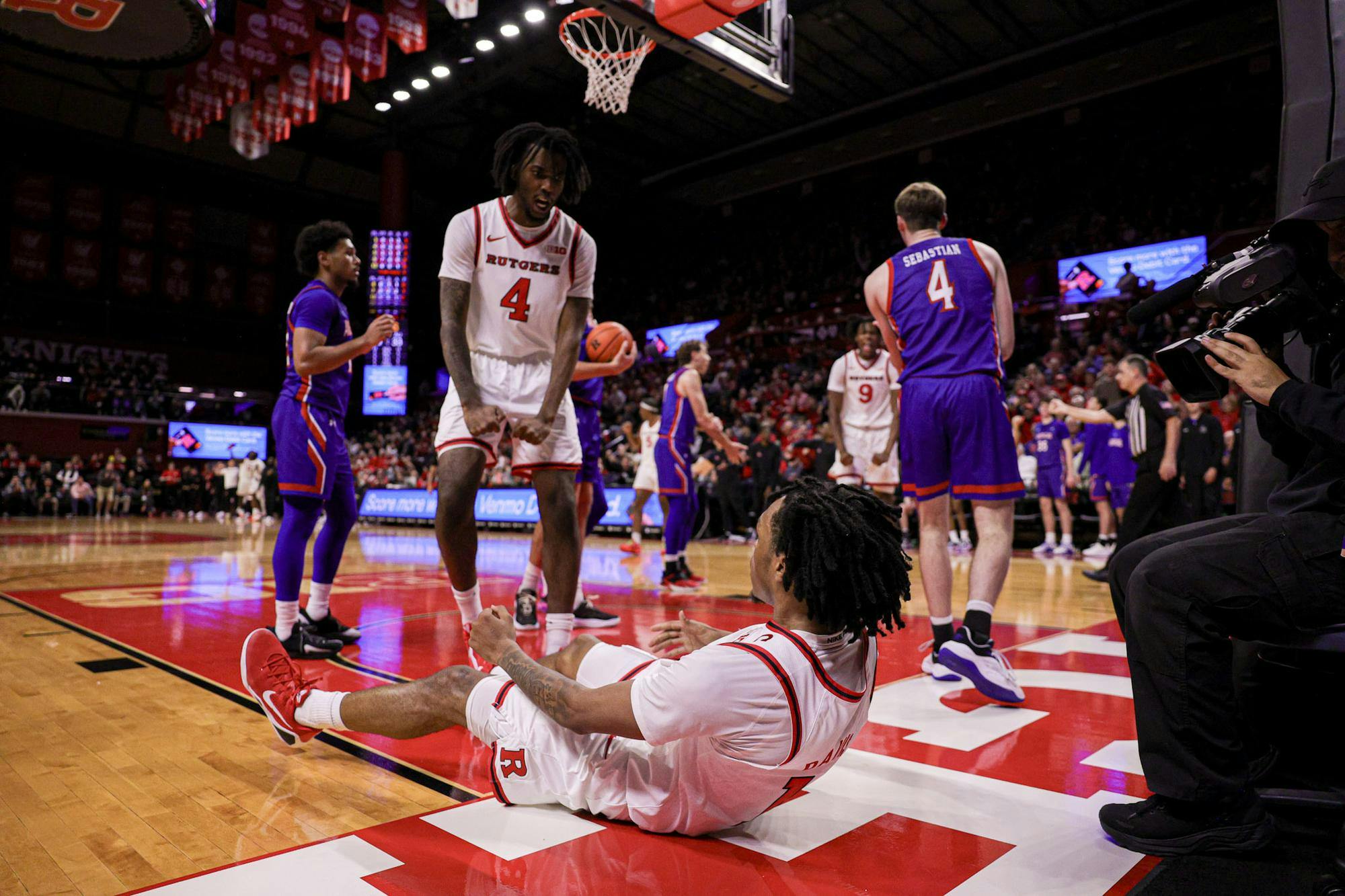 Rutgers men's basketball fends off American for 4th straight win - The ...