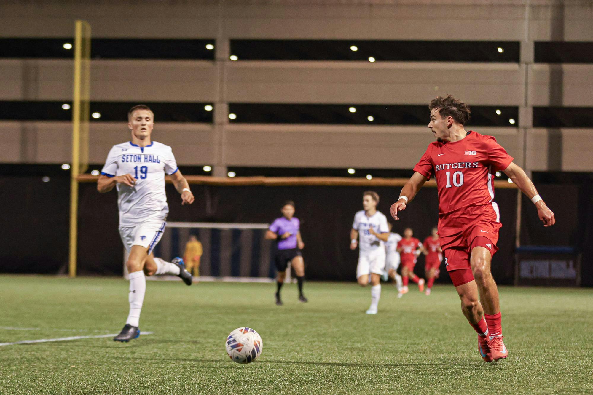 Rutgers men's soccer battles to tie with Seton Hall in 4-goal thriller ...