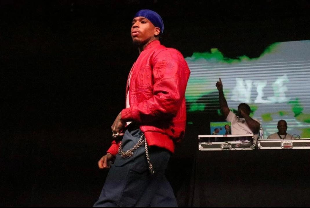 NLE Choppa takes College Avenue by storm with 'Beats on the Banks ...
