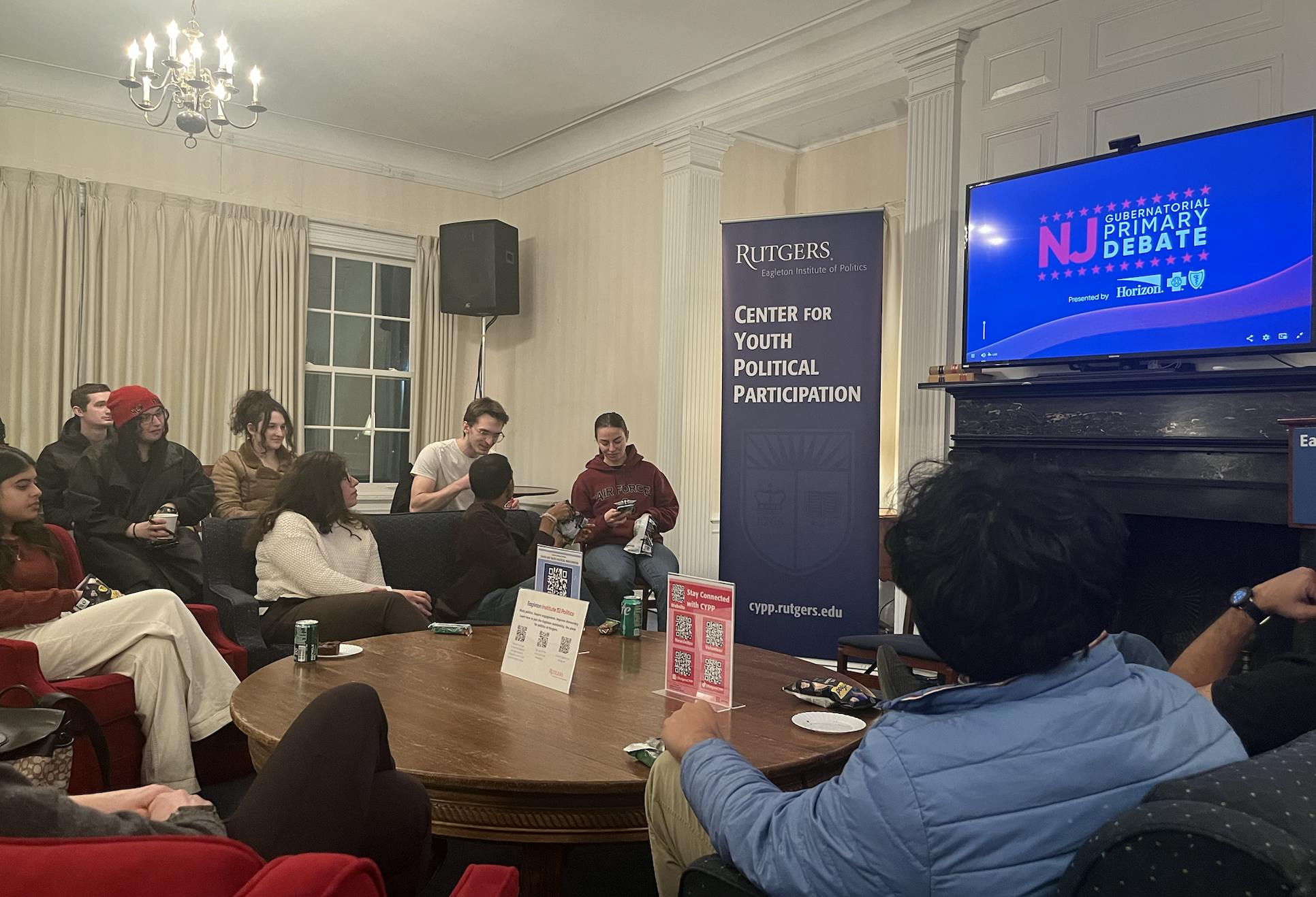 Eagleton's 1st Republican gubernatorial debate watch party sees ...