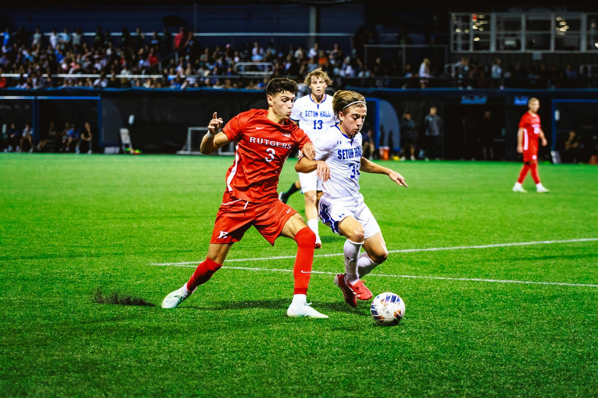 Rutgers men's soccer's offense comes to life in road win against James ...