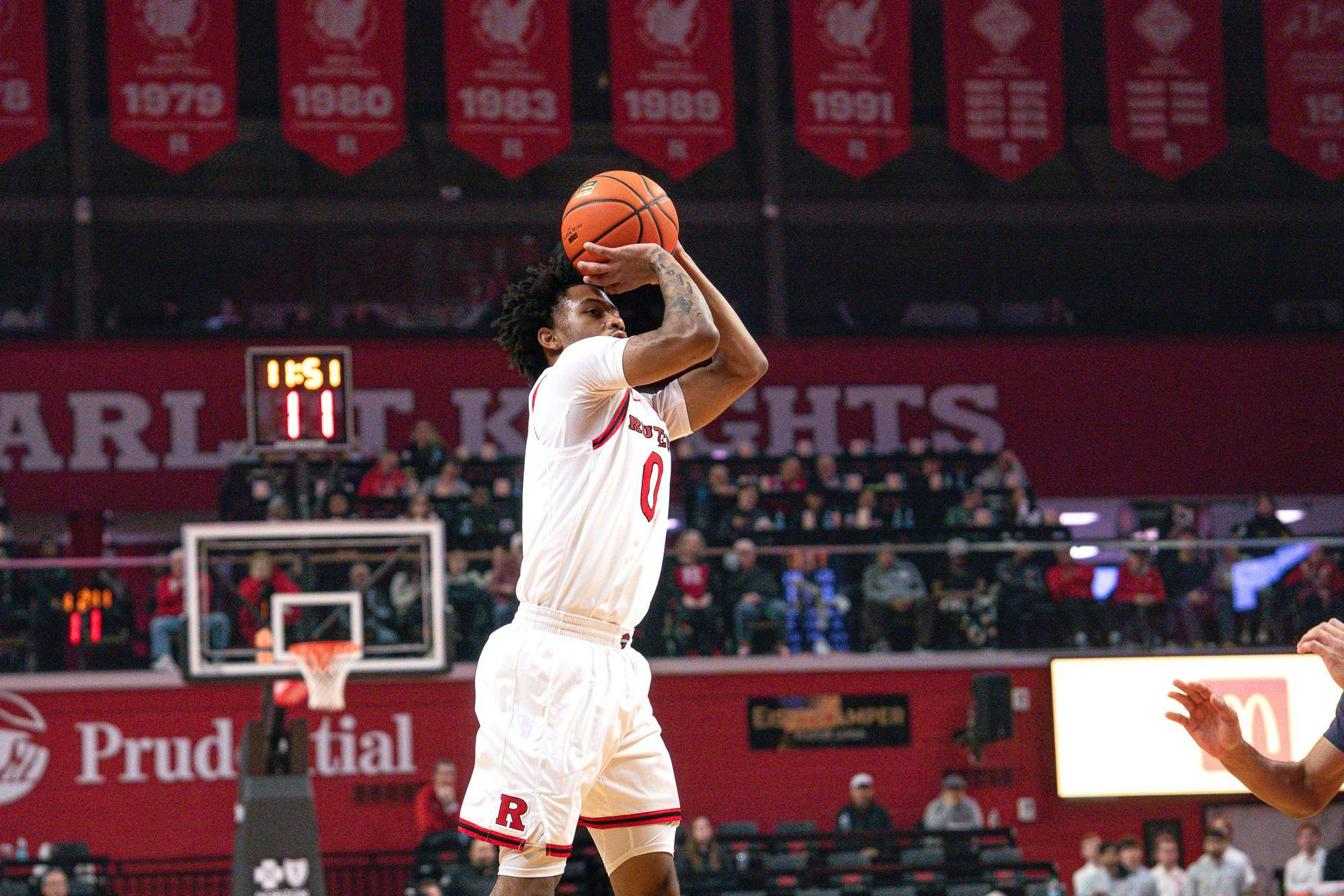 Tariq Francis leads Rutgers men's basketball to nerve-wracking win over ...