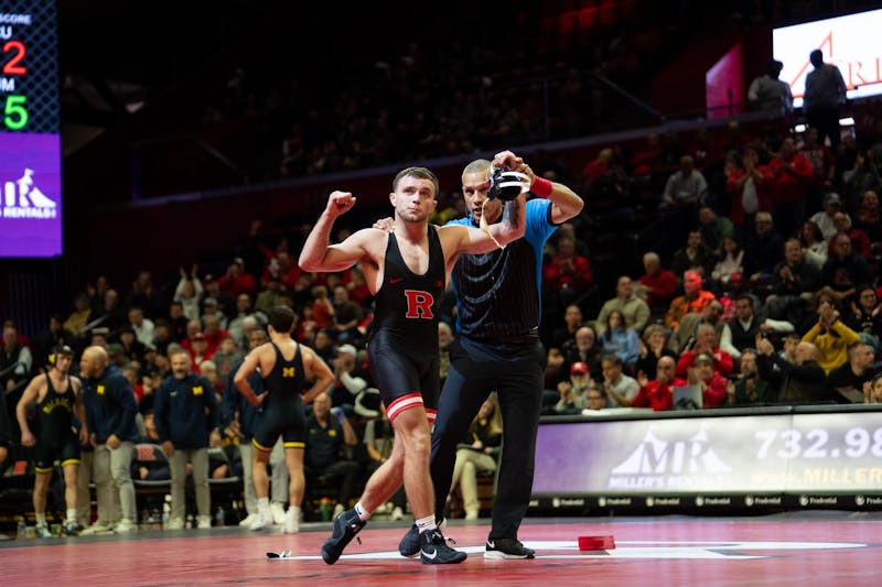 No. 17 Rutgers wrestling falls to No. 13 Michigan, suffers 2nd straight ...