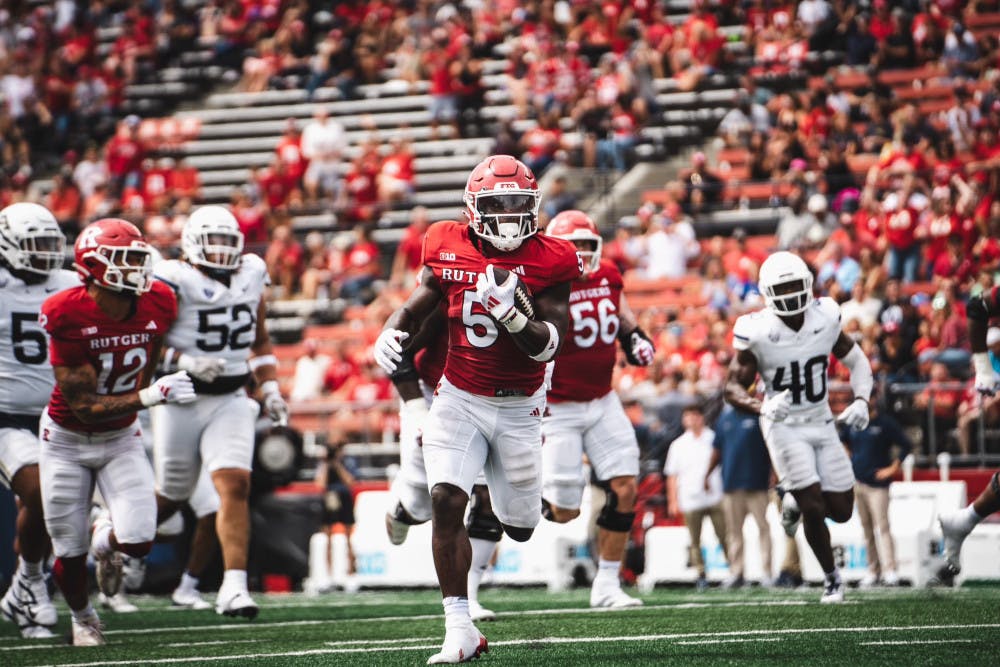 Rutgers football's Kyle Monangai recognized by Big Ten, coaches for ...