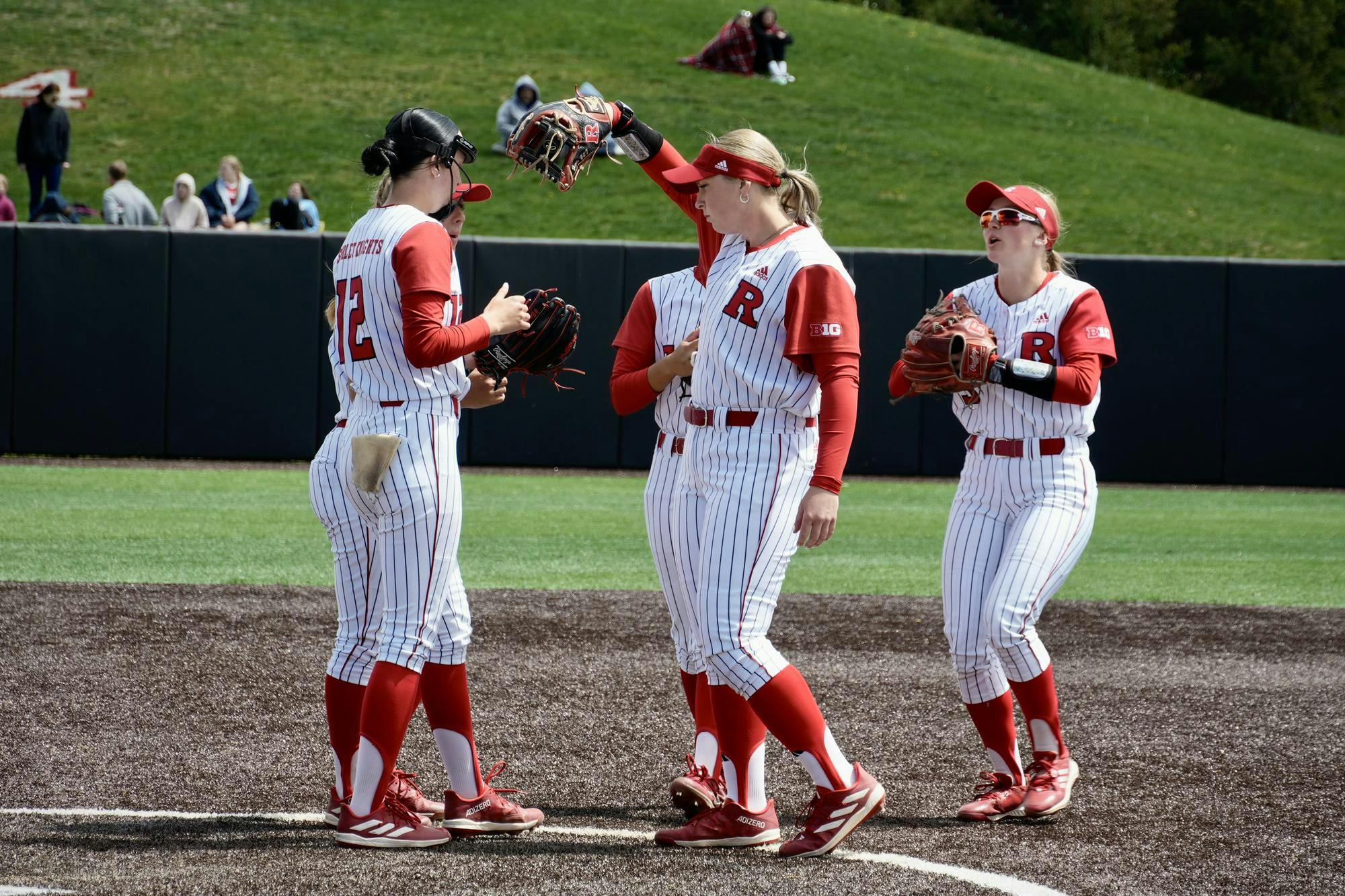 Rutgers softball wins 1st Big Ten series of season behind Ella Harrison ...
