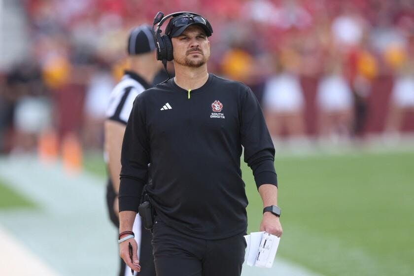 Rutgers football set to hire South Dakota head coach Travis Johansen as ...