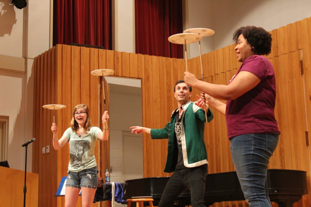 Juggling, jokes and magic tricks - The Rotunda