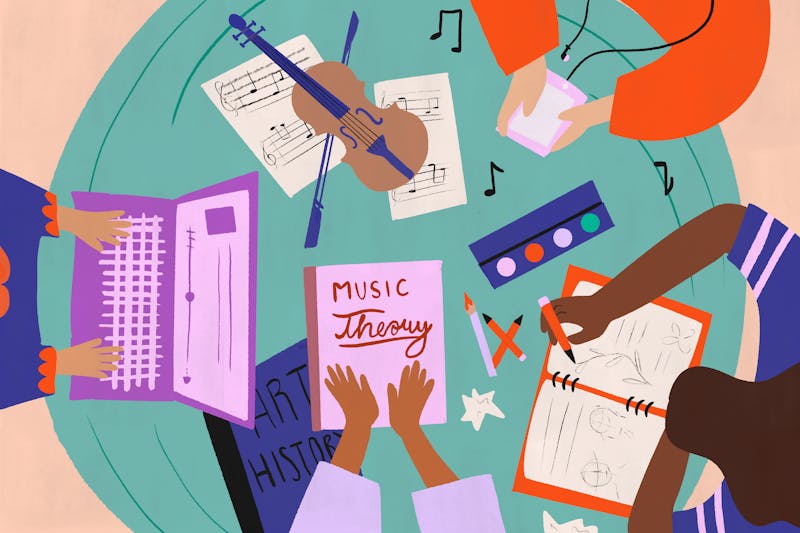 Nurturing the creative spirits: USC student artists embrace the arts as ...