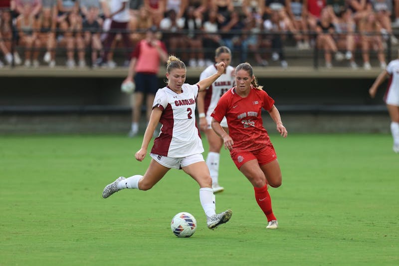 No. 16 South Carolina defeats No. 25 Ohio State 1-0 in a shutout win ...