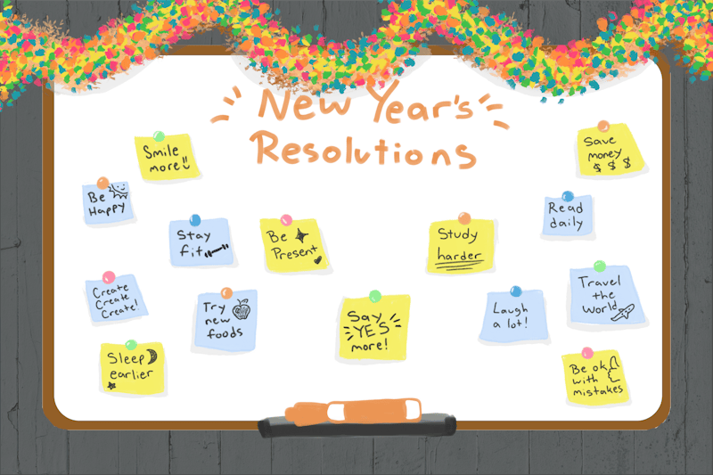 'I have to lock in'; Students reflect on New Year's resolutions - The ...