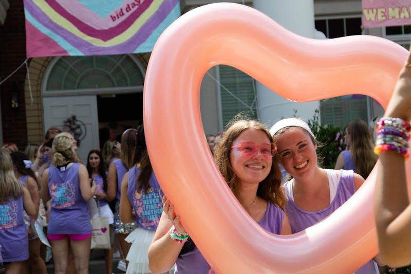 PHOTOS: Campus sororities welcome new members during annual Bid Day ...