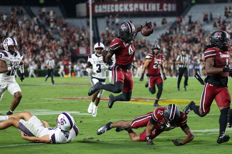 PHOTOS: The Gamecocks triumph over the SC State Bulldogs in a rain ...