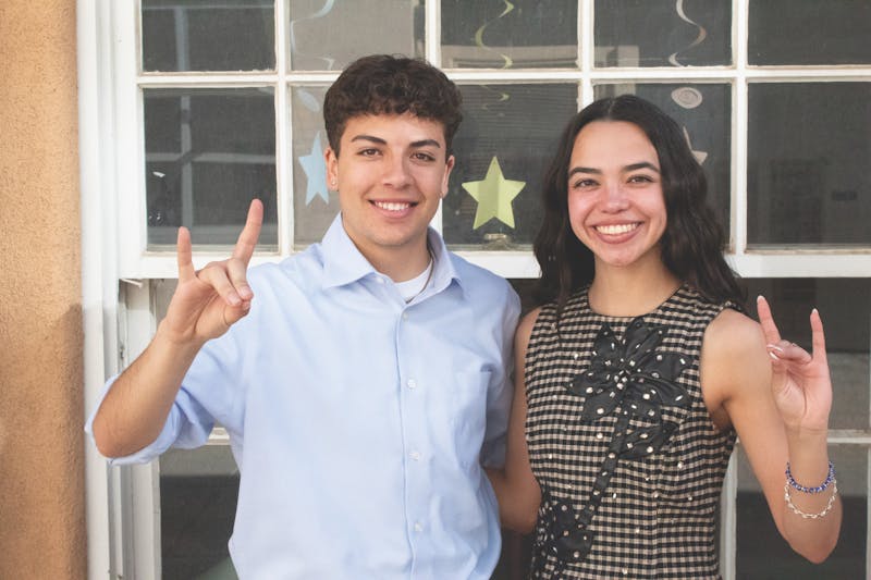 ASUNM Presidential and Vice Presidential candidates: Hope Montoya and ...