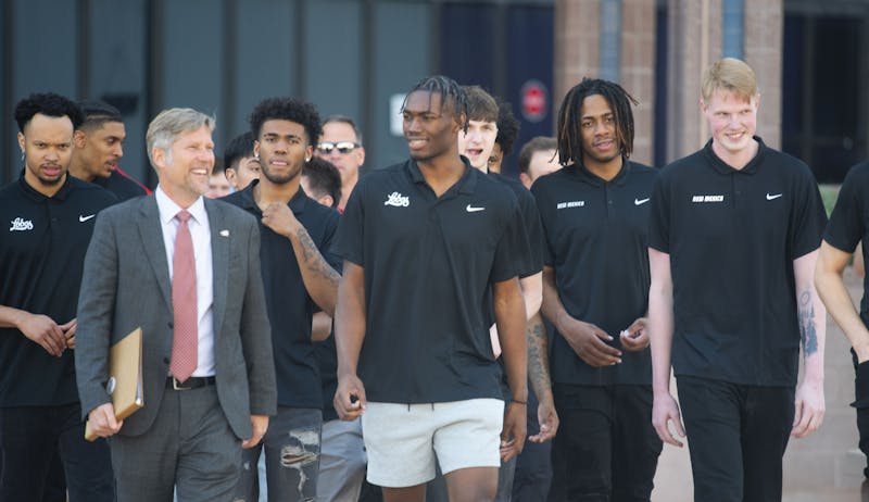 City of Albuquerque celebrates UNM men's basketball team - The Daily Lobo