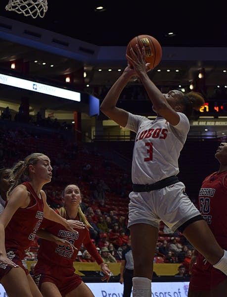 Women’s basketball: Lobos defeat Fresno State 84-77 - The Daily Lobo