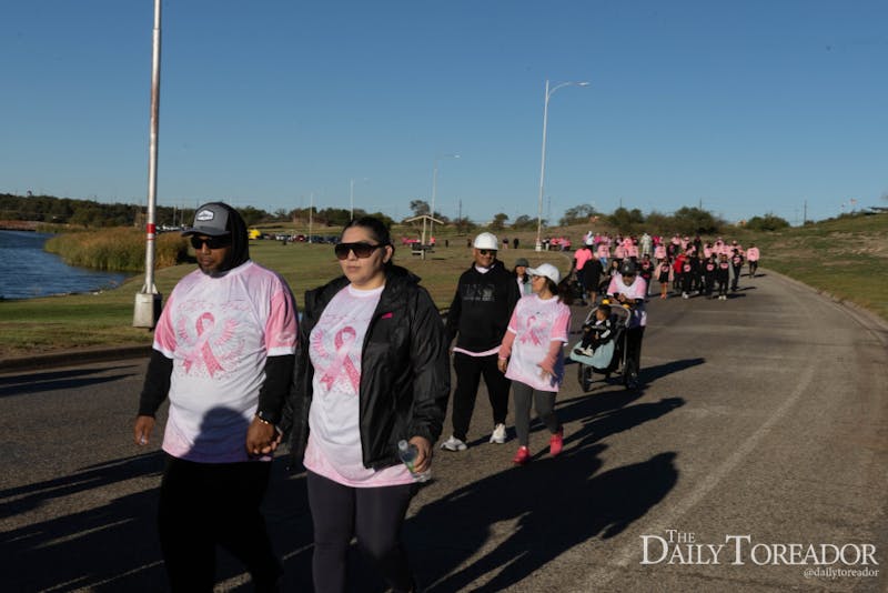 Raiders for Reproductive Rights walk to raise breast cancer awareness ...