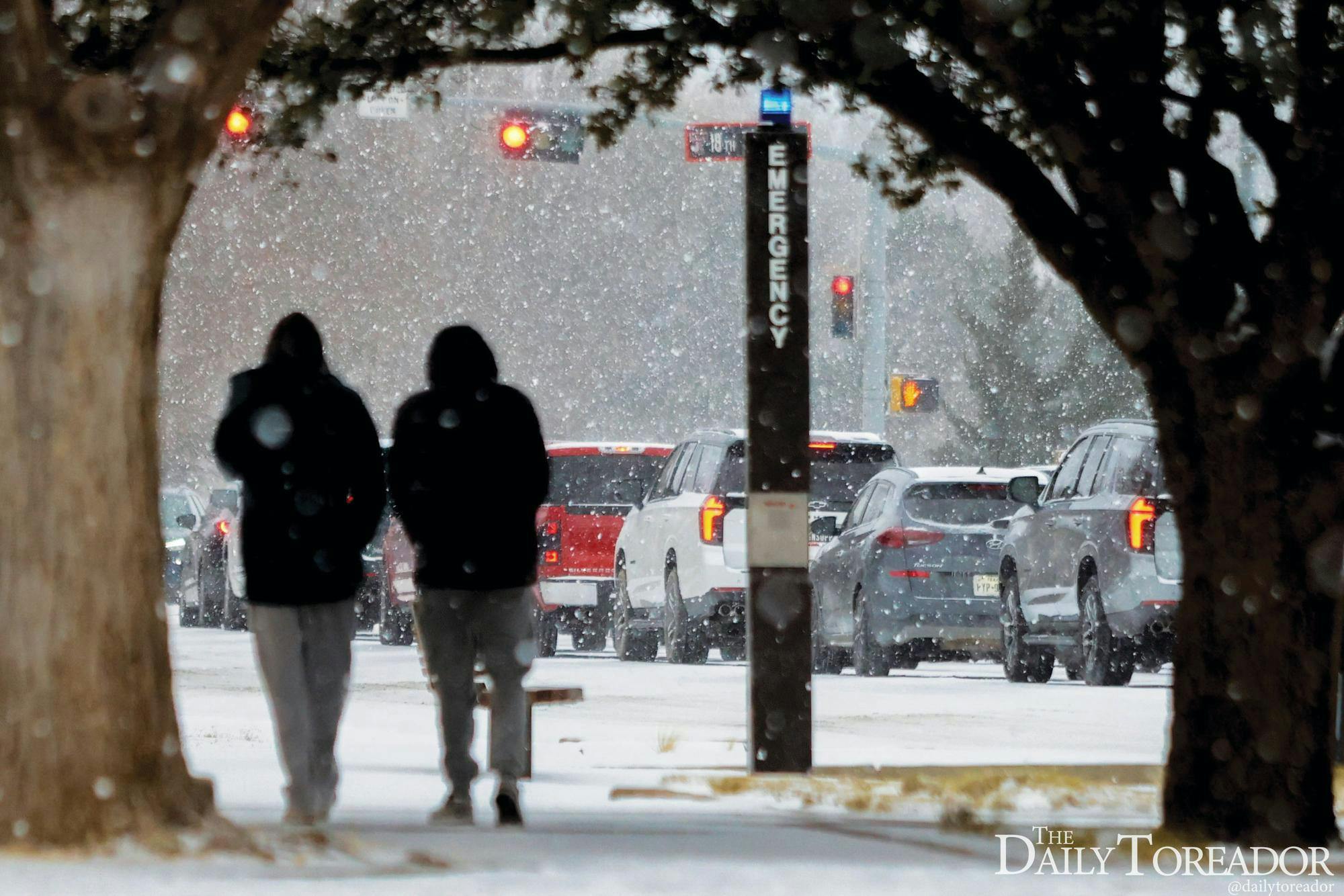 Winter weather affects Tech's day-to-day facilities - The Daily Toreador