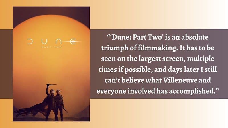 ‘Dune: Part Two’ is a triumph of sci-fi filmmaking - The Miami Student