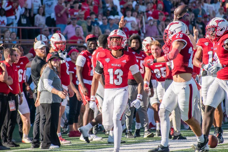 Recap: Miami head coach Chuck Martin ties for most wins with victory ...