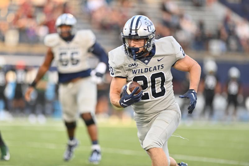 UNH Football: Dylan Laube's Journey to the NFL - The New Hampshire