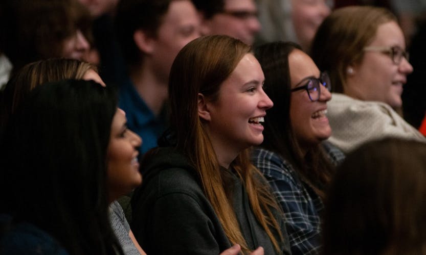 Ben Seidman at Anthony Hall 09/19/2019 - The State News