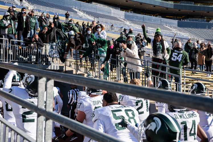 MSU vs U of M in Ann Arbor - The State News