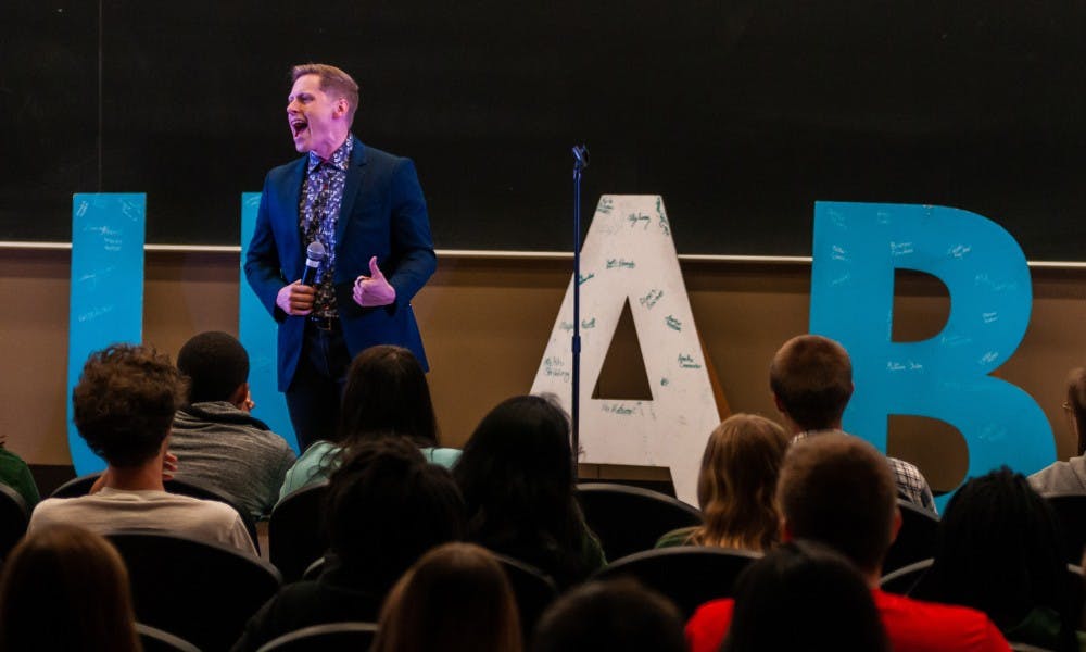 Ben Seidman at Anthony Hall 09/19/2019 - The State News